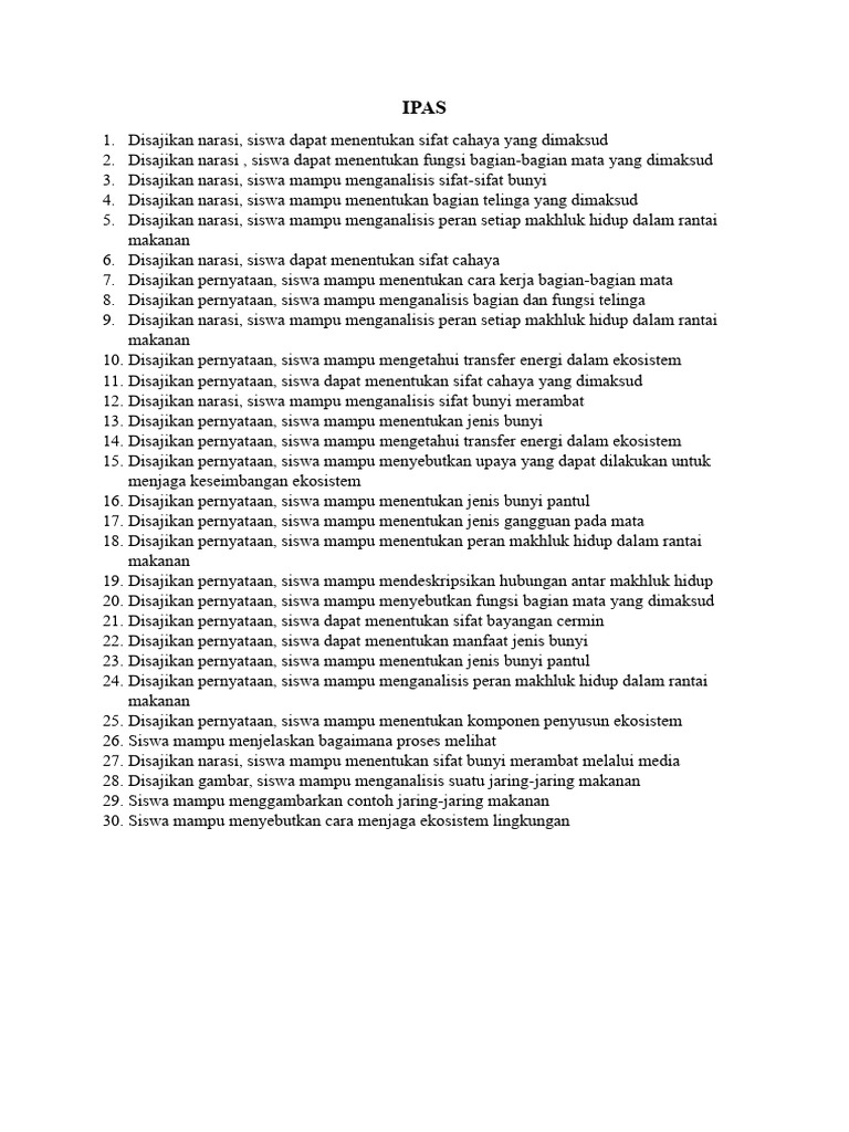 Ipas 1 | PDF