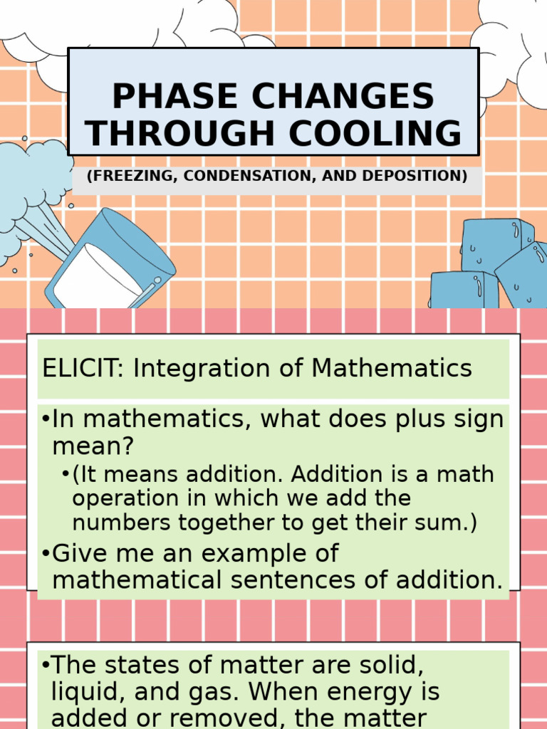 PHASE CHANGES THROUGH COOLING | PDF