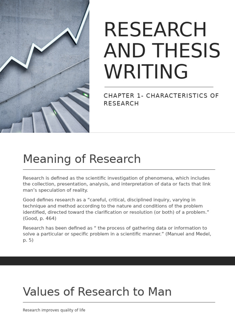 Research and Thesis Writing | PDF | Dependent And Independent Variables ...