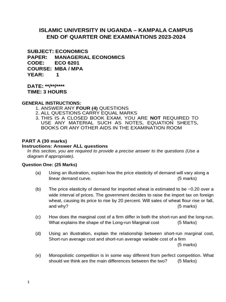 ECQ 3106 Managerial Economics | PDF | Tobacco Smoking | Addiction