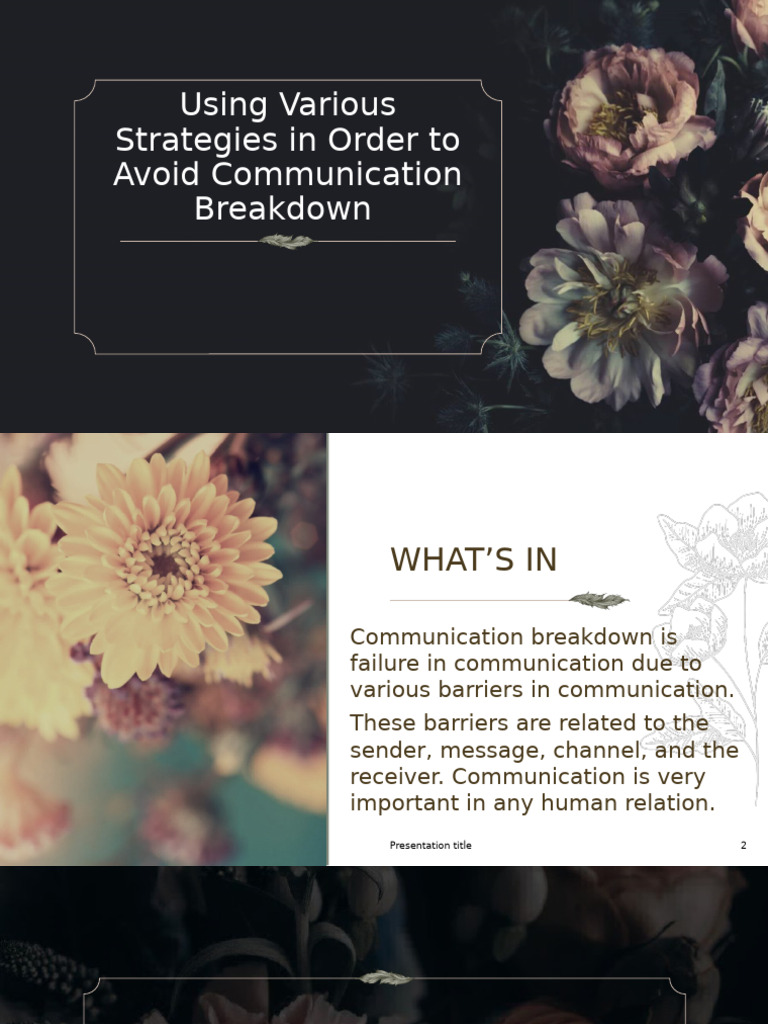Using Various Strategies in Order To Avoid Communication | PDF