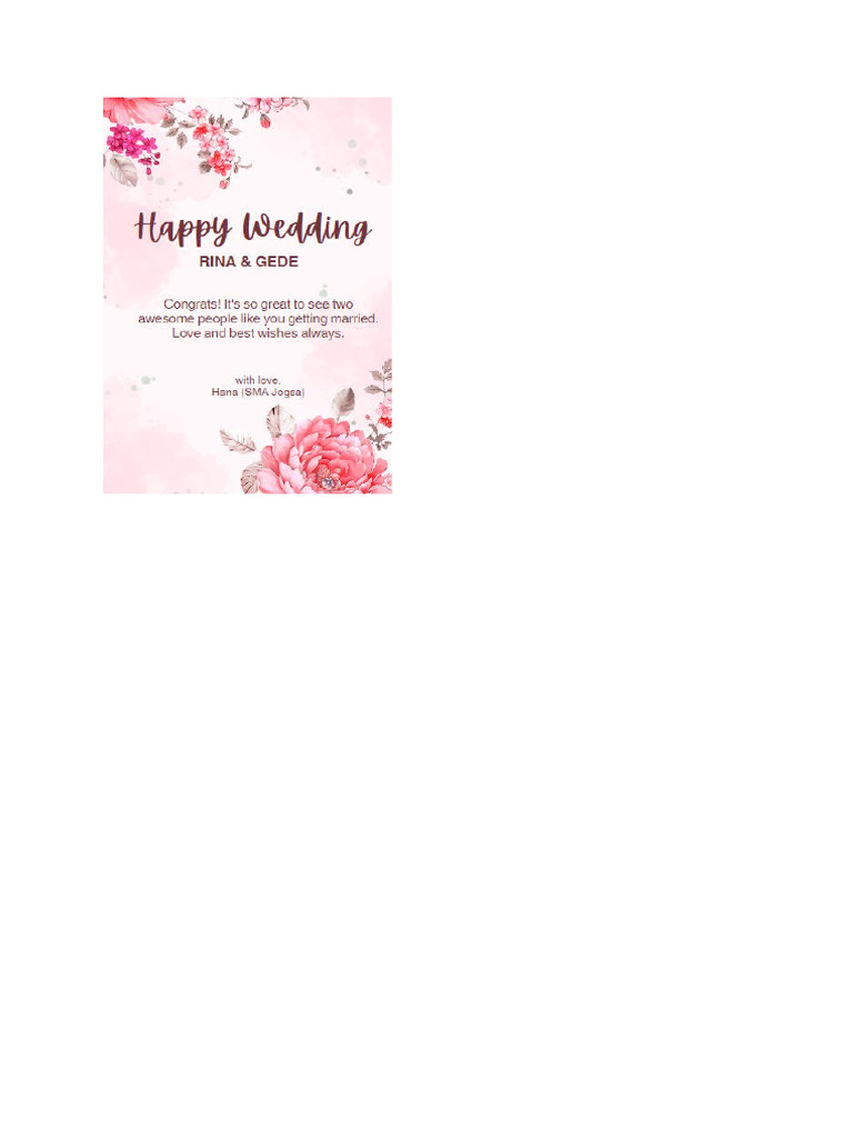 Wedding Card | PDF
