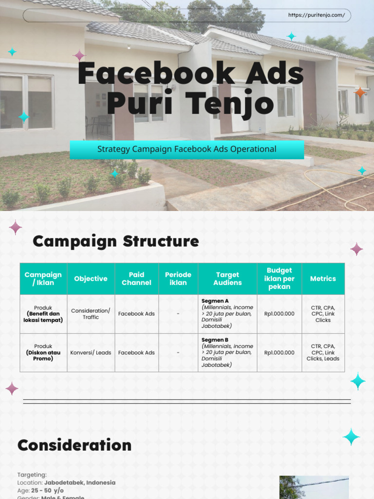 Campaign Facebook Ads Puri Tenjo | PDF
