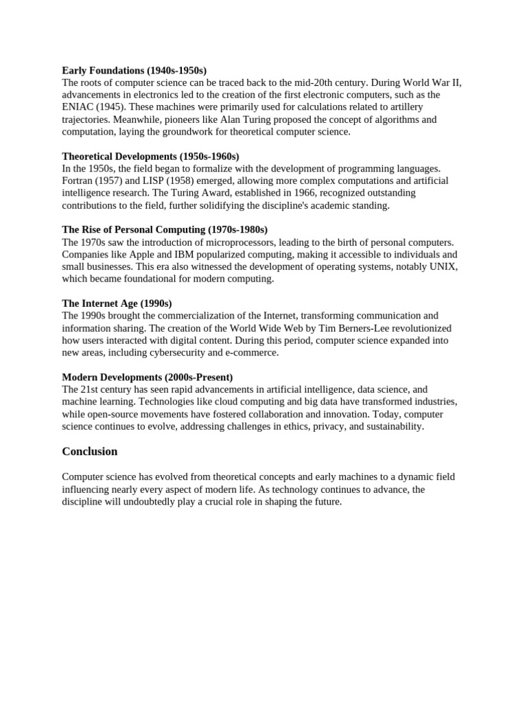 History of Computers | PDF