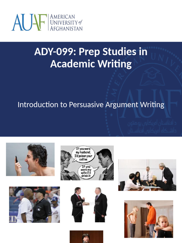 Persuasive Argument - Introduction PowerPoint | PDF