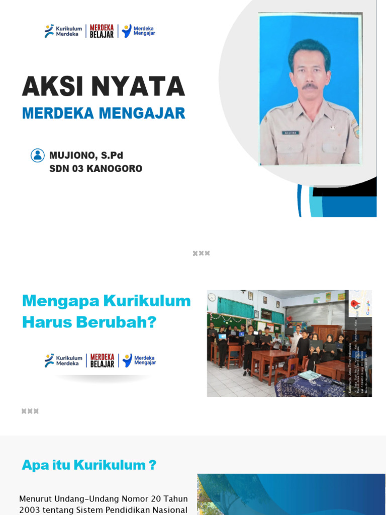 2.aksi Nyata Merdeka Mengajar MUJIONO | PDF