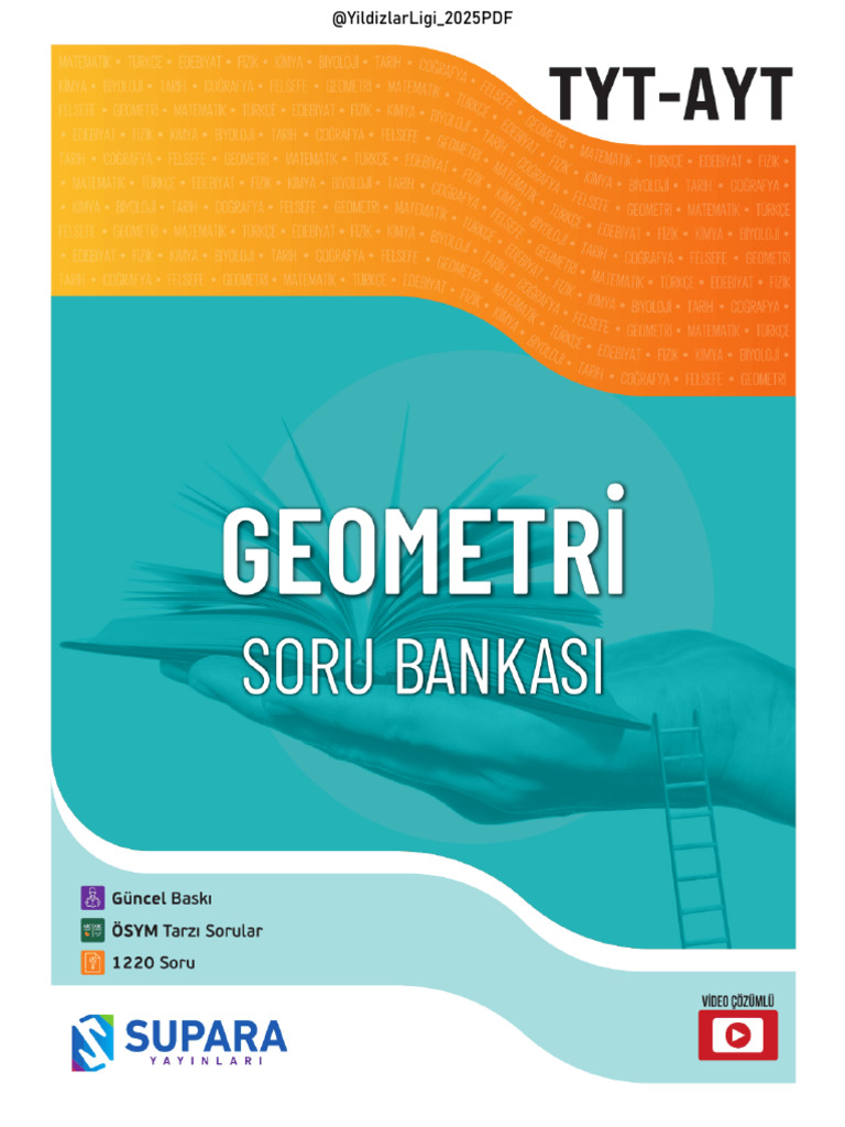 2025 Supara Yayınları TYT AYT Geometri Soru Bankası | PDF
