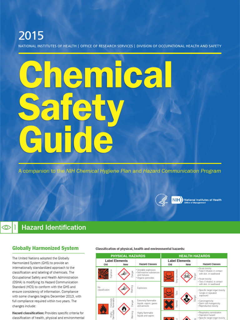 Chemical Safety Guide | PDF