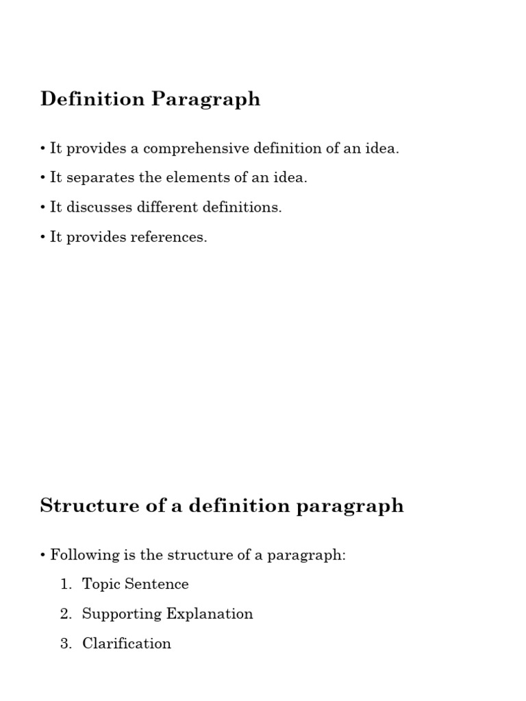 Types of Expository Paragraphs | PDF
