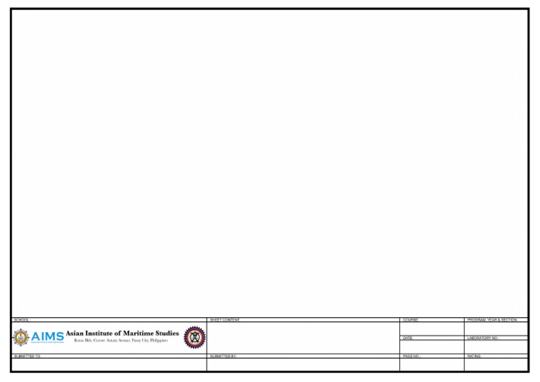 Landscape Template | PDF