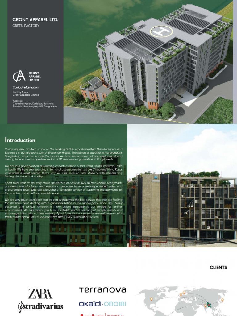 Crony Apparel LTD | PDF