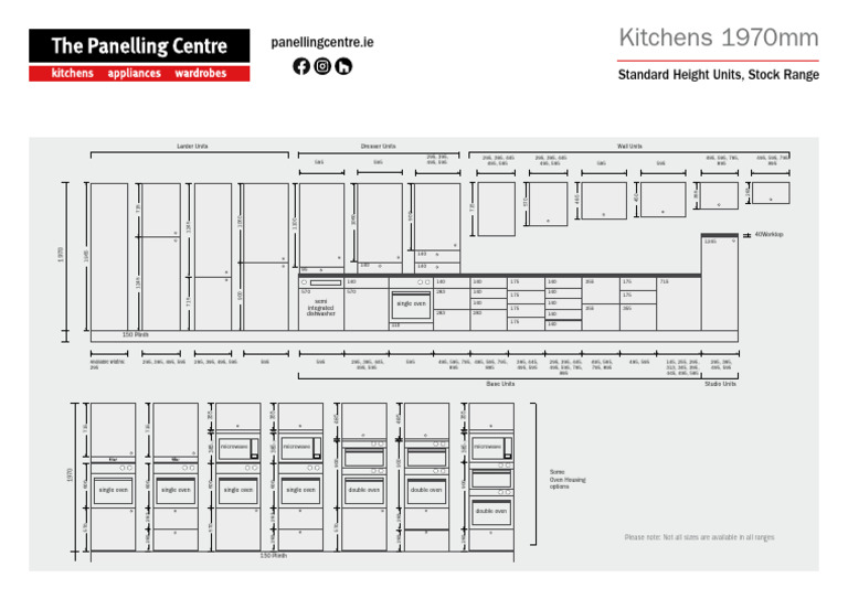 The Panelling Centre Door Specifications 1970mm | PDF