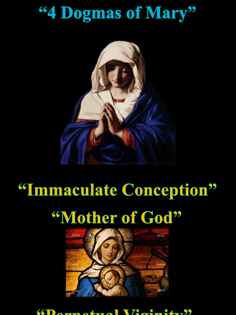4 Dogmas of Mary | PDF