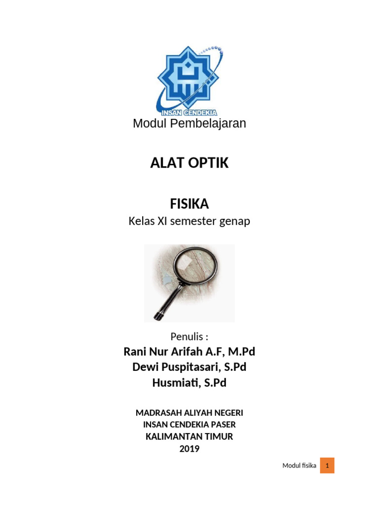 Modul Alat Optik | PDF