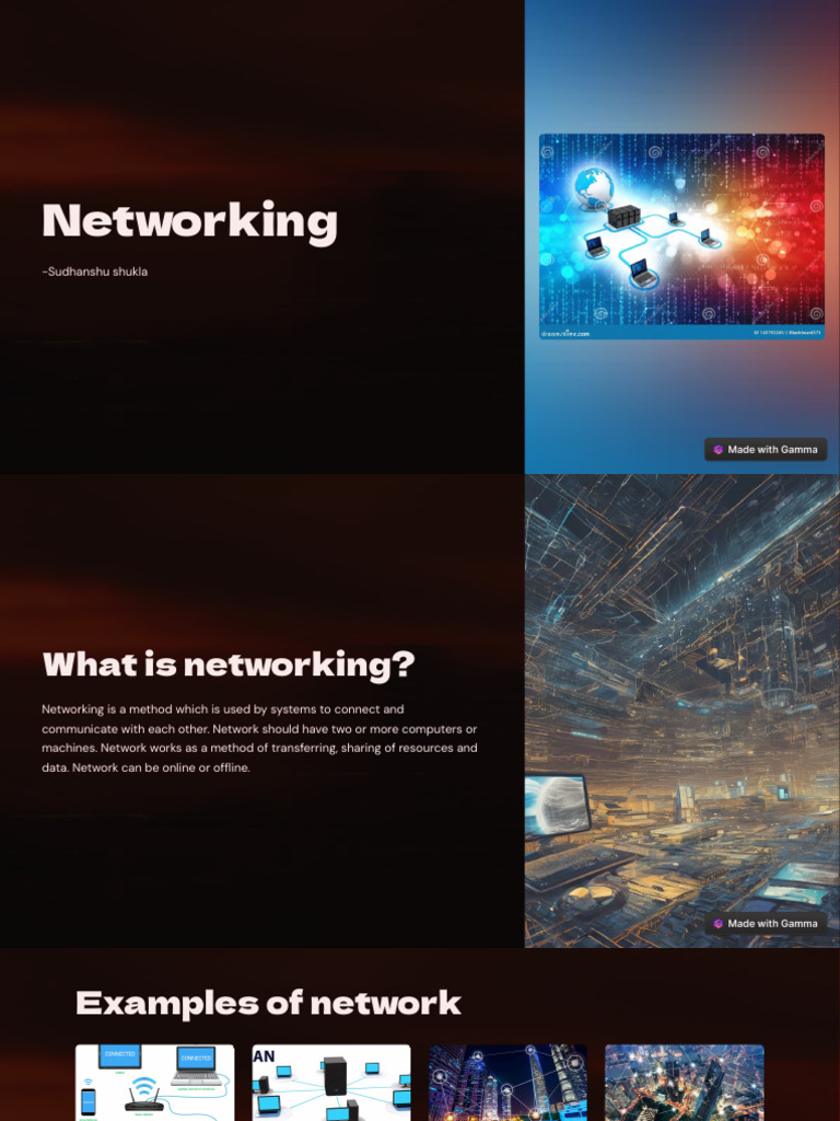 Networking | PDF
