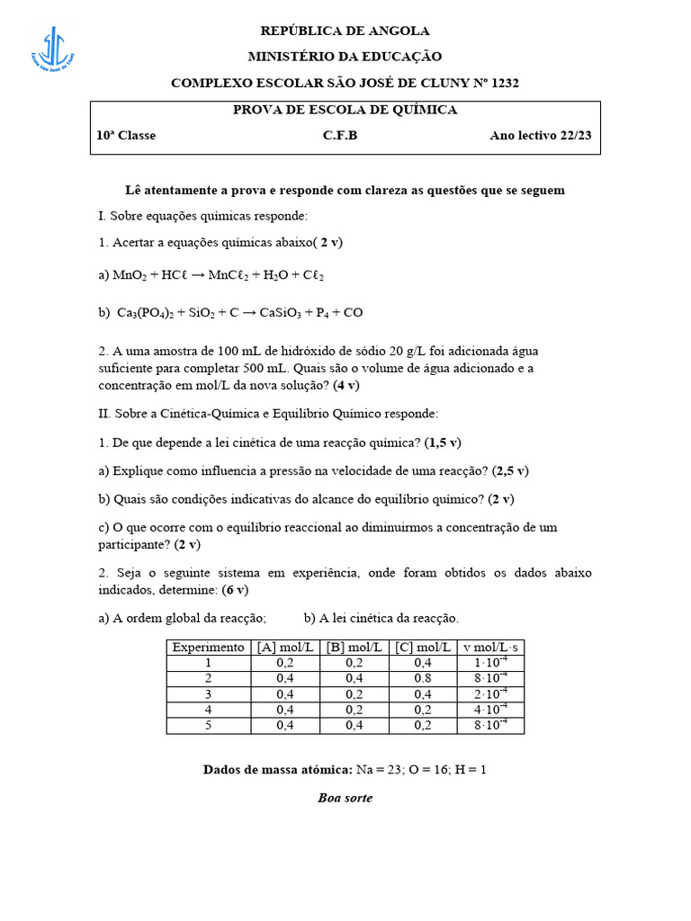 Prova Final 22-23 | PDF