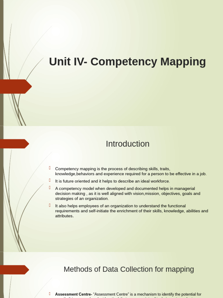 Competency Mapping | PDF