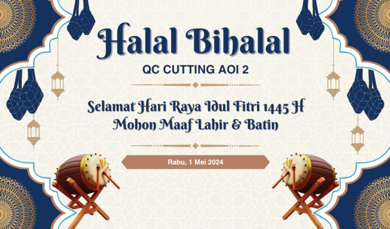 Halal Bihalal QC AOI 170x100 1 LBR | PDF