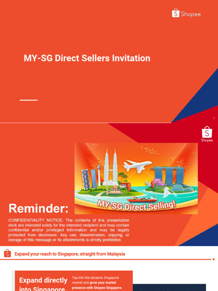 (EXT) Shopee MYSG DSC Invitation Deck (Onboarding) | PDF