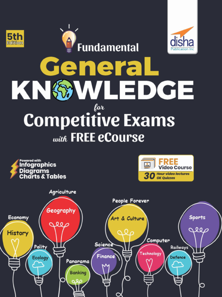 Fundamental General Knowledge For Competitive Exams Disha Experts | PDF