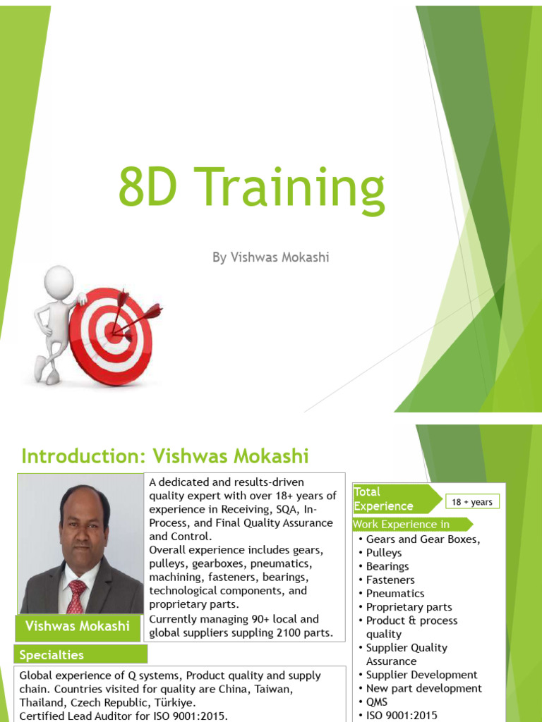 8D Problem Solving Methodology Training | PDF