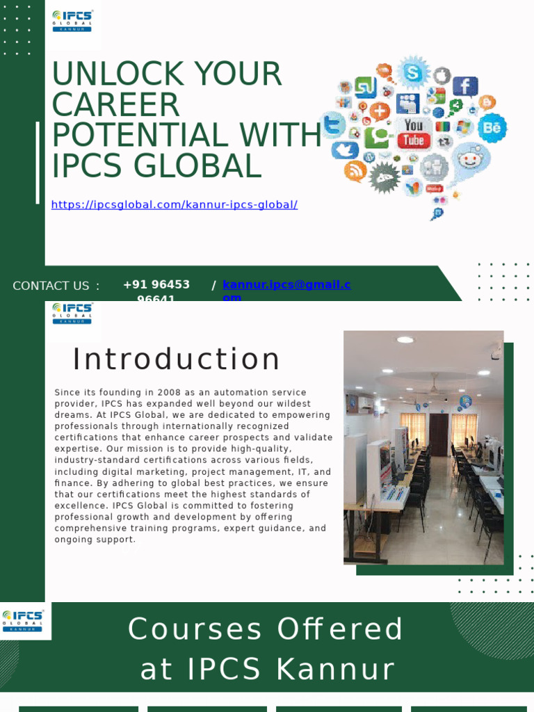 Unlock Your Career Potential With IPCS Global | PDF | Closed Circuit ...