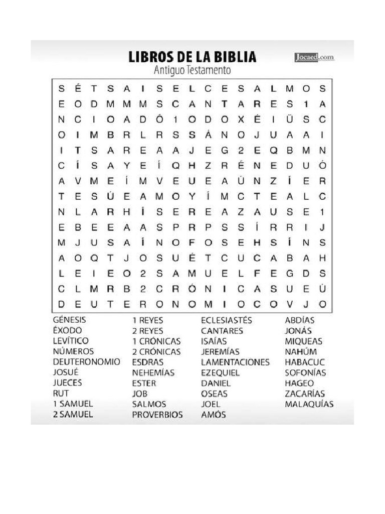 Sopa_de_Letras_Biblico | PDF
