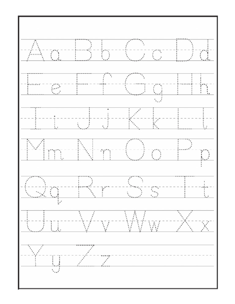 Tracing Sheet Caps and Small | PDF