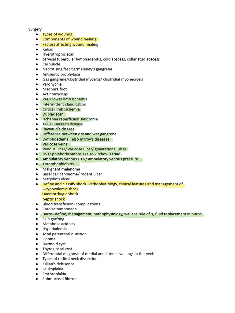 General Surgery | PDF