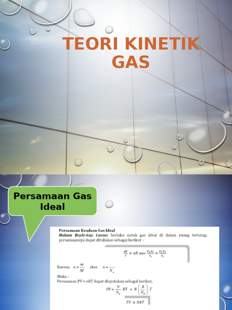 Teori Kinetik Gas | PDF