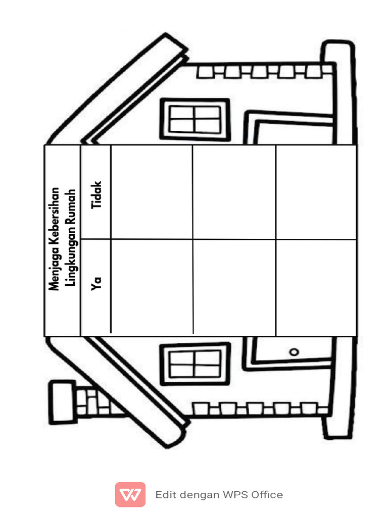Happy Note Menjaga Kebersihan Lingkungan Rumah | PDF