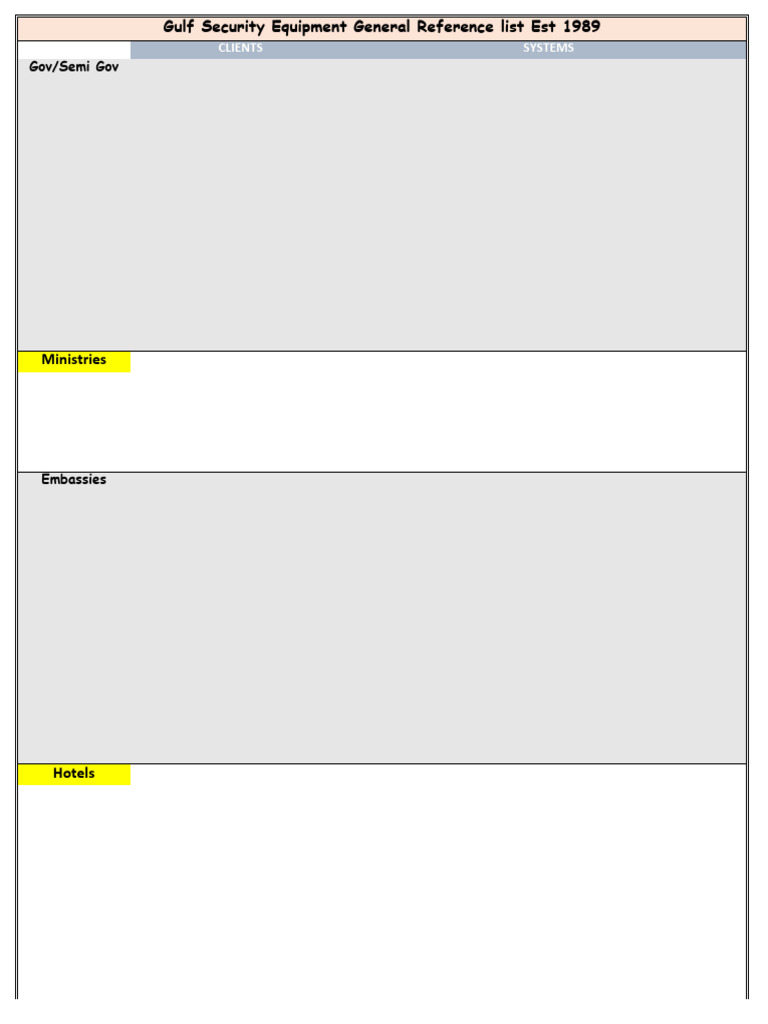 Reference List of GSE | PDF