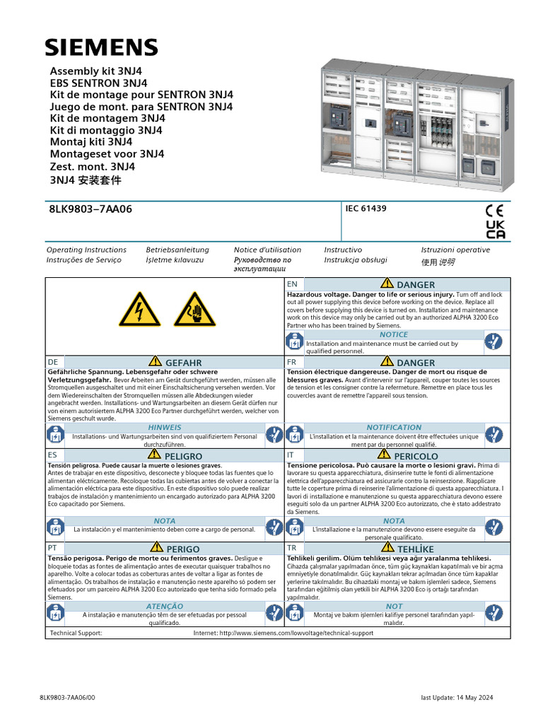 ALPHA 3200 Eco - Assembly Kit 3NJ4 | PDF
