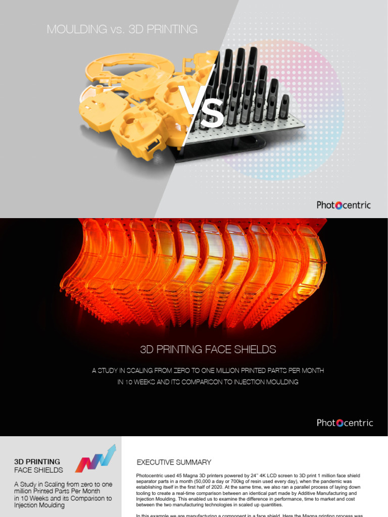 Additive Manufacturing Vs Injection Moulding White Paper | PDF