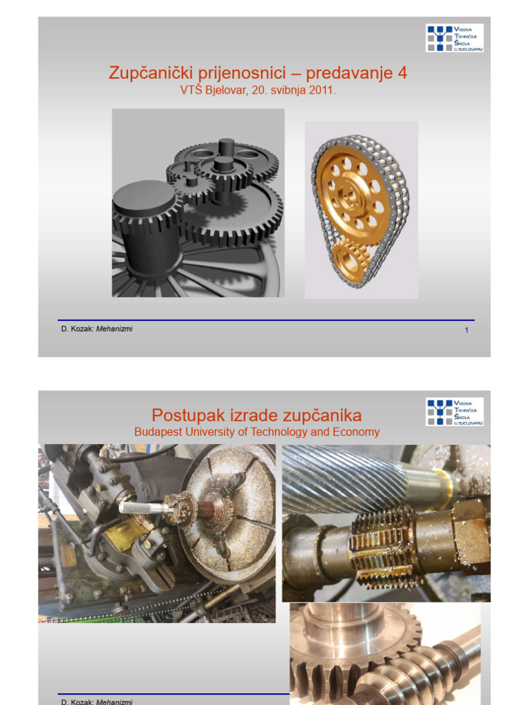 Mehanizmi_4. predavanje | PDF
