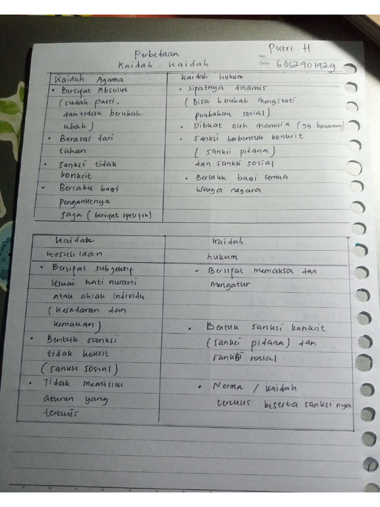 Putri Handayani - Tugas PIH | PDF