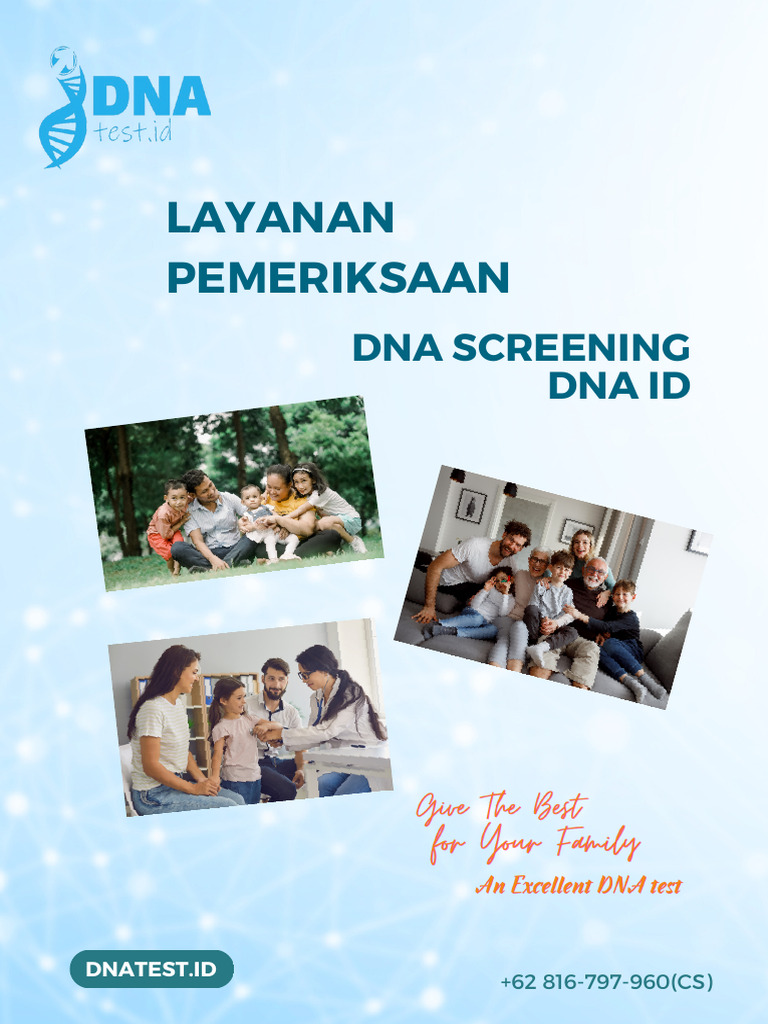 Layanan Pemeriksaan DNAtest - Id | PDF