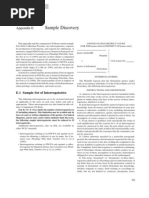 Sample Interrogatories | PDF | Interrogatories | Identity Document