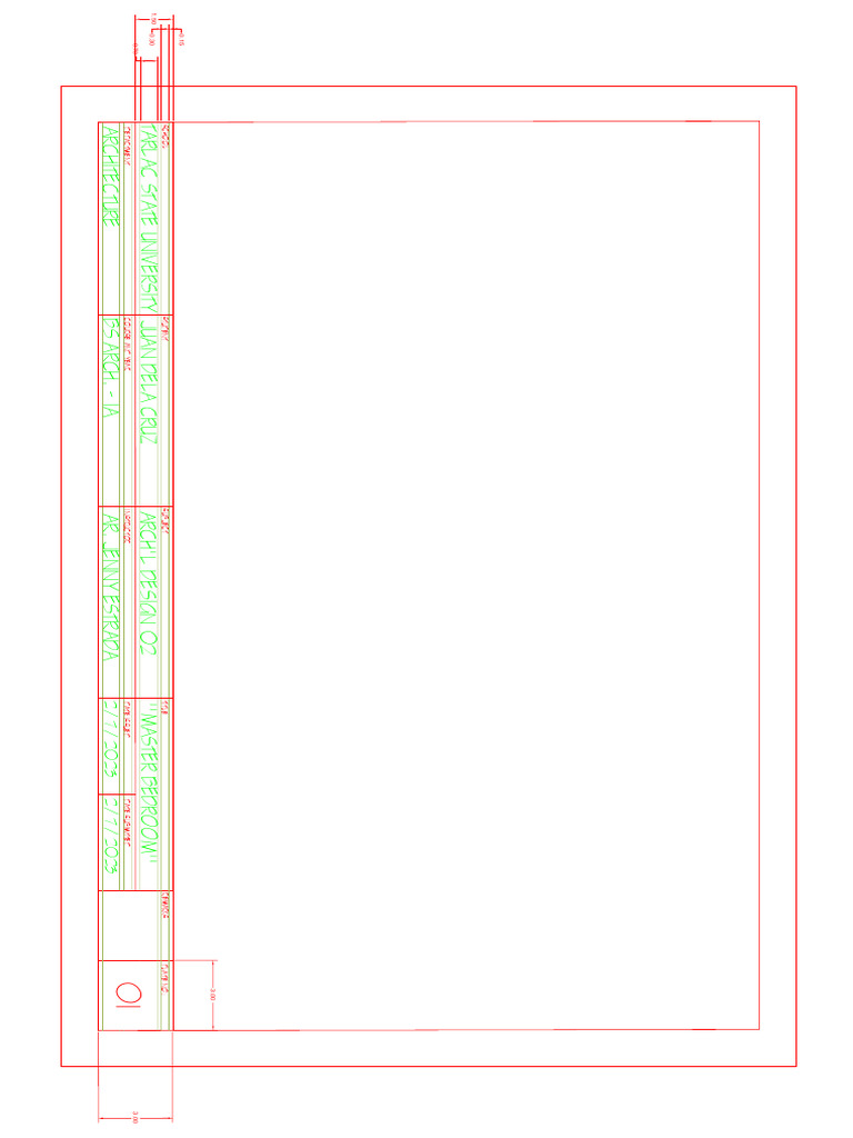 Title Block A3 | PDF