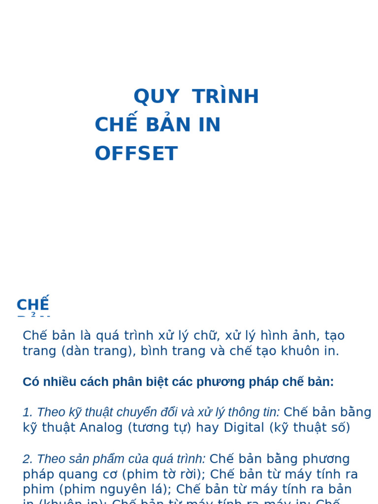 Che Ban in Offset | PDF