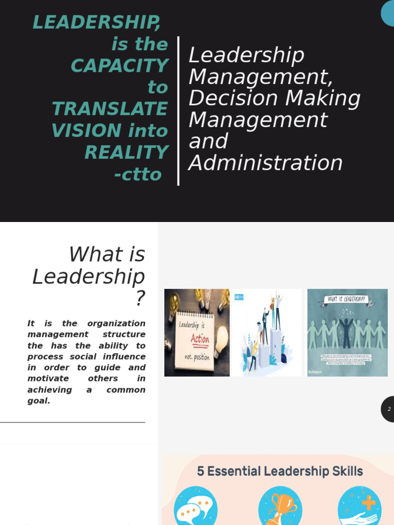 Leadership Review | PDF