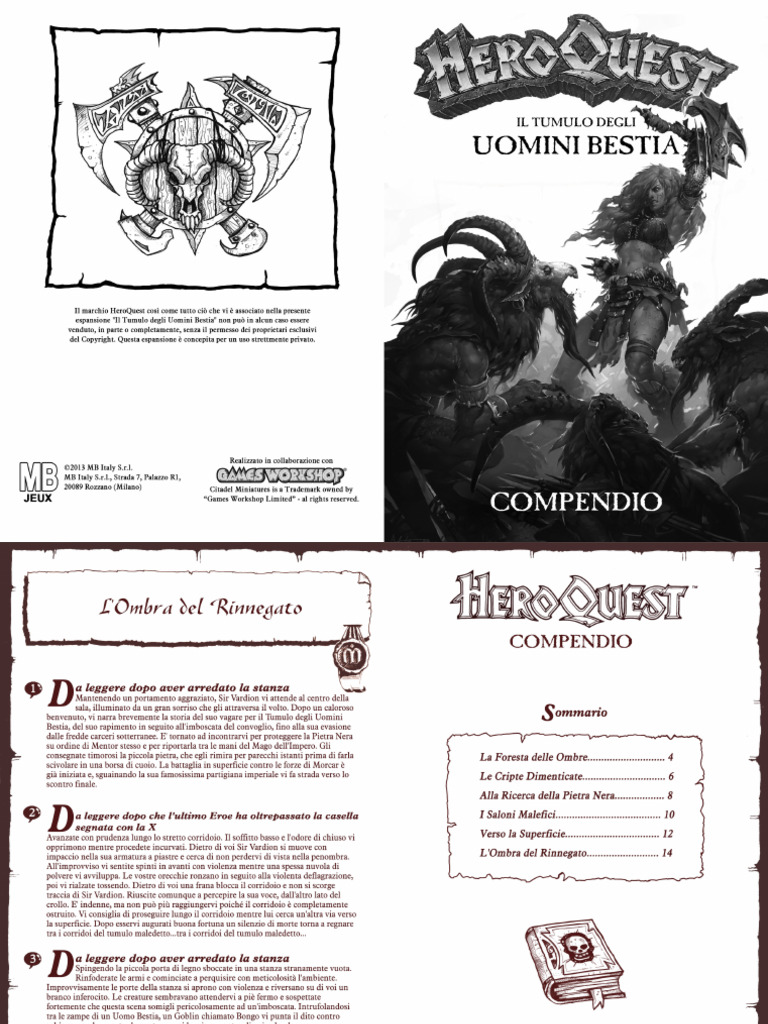 IT HQ Beastmen Compendio Recto | PDF