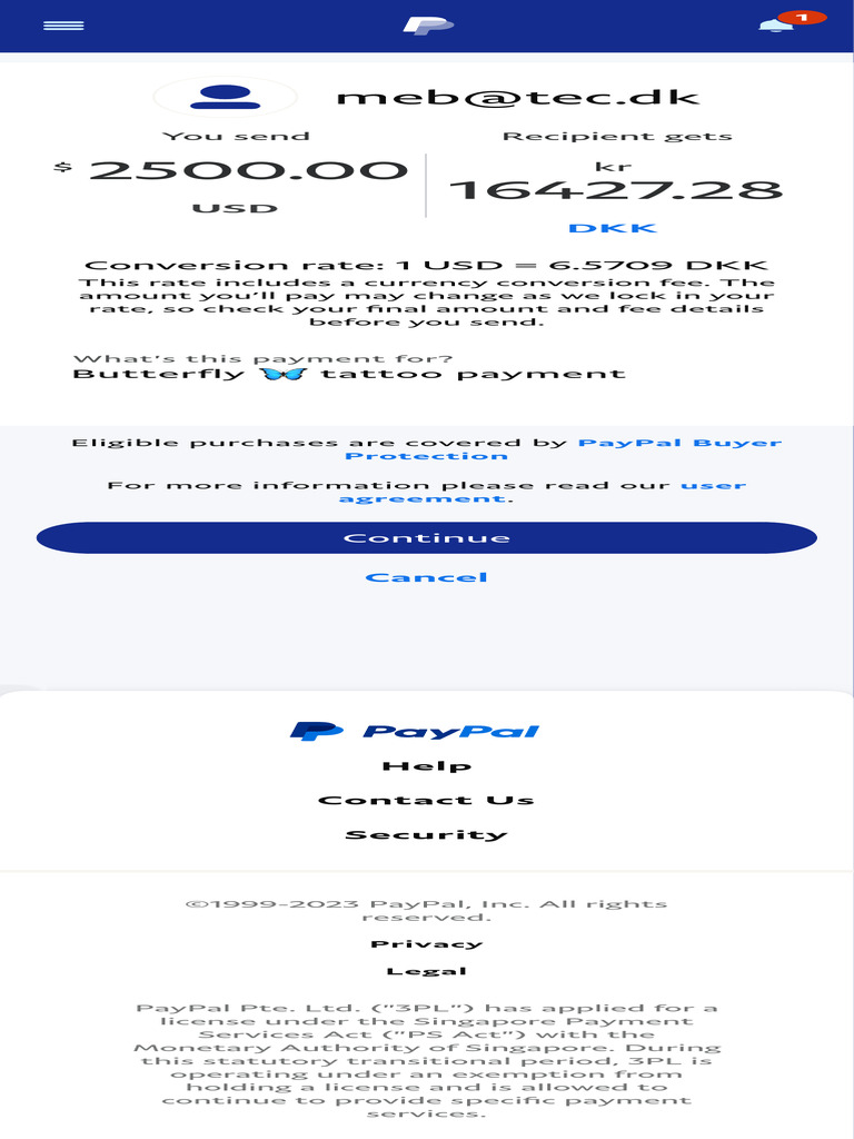 PayPal Make A Payment Preview | PDF | Business | Finance & Money Management