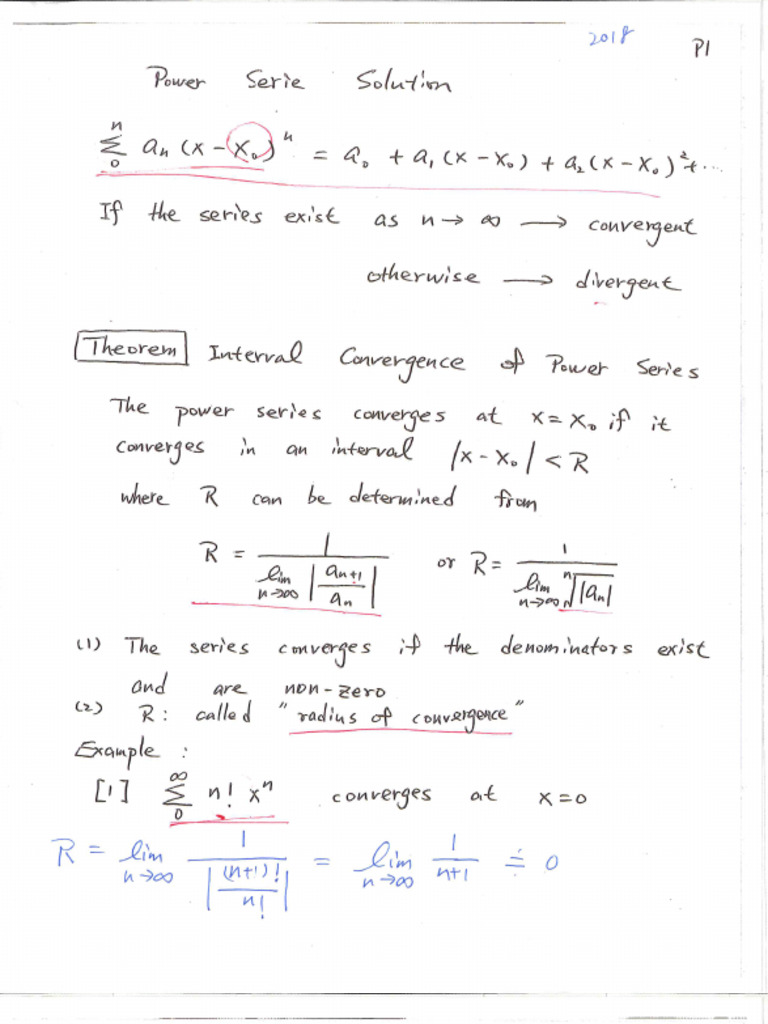02 Power Series Solution | PDF