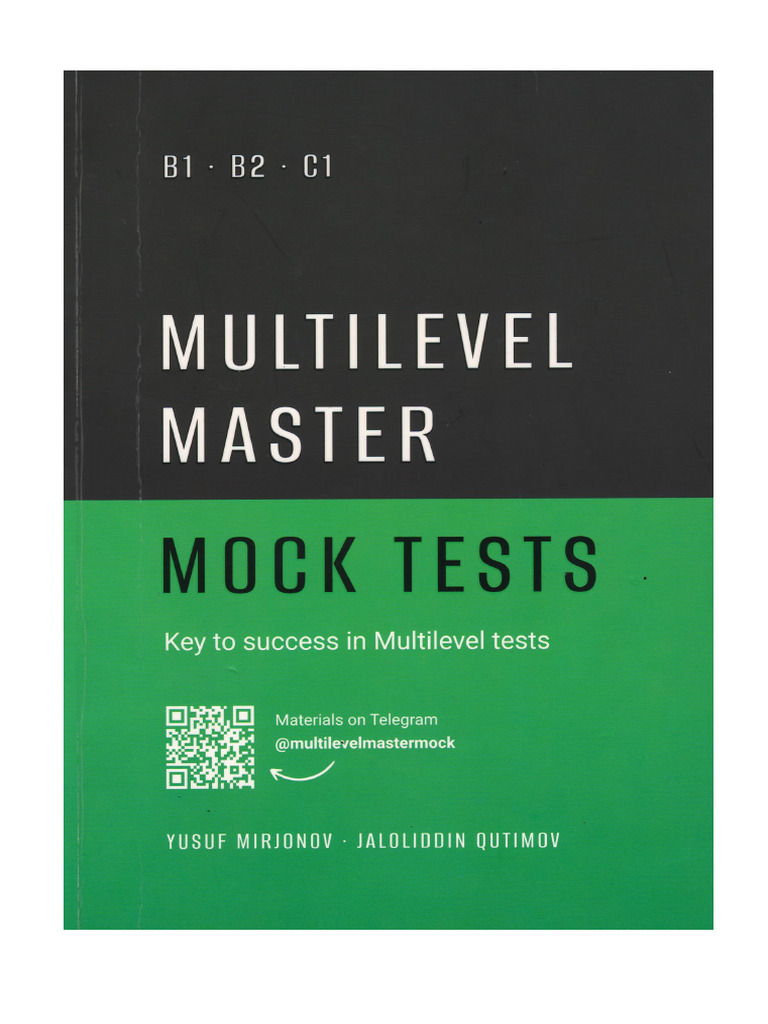 Multilevel Mock Test Kitobi | PDF