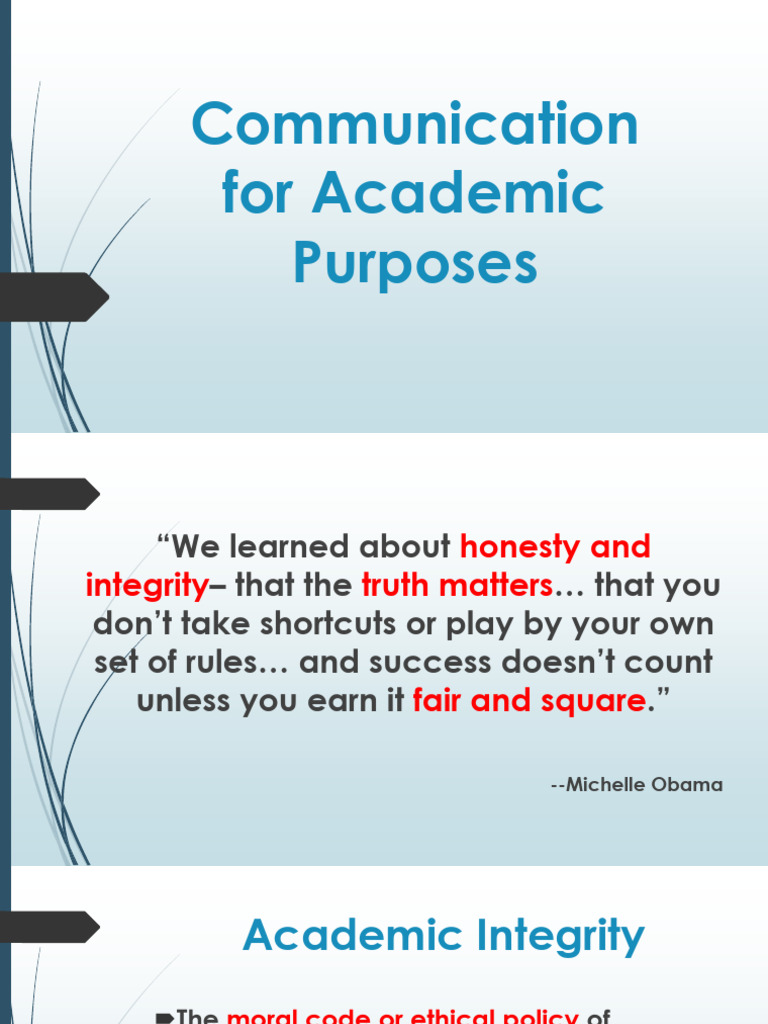 Understanding Academic Integrity Essentials | PDF | Intellectual ...