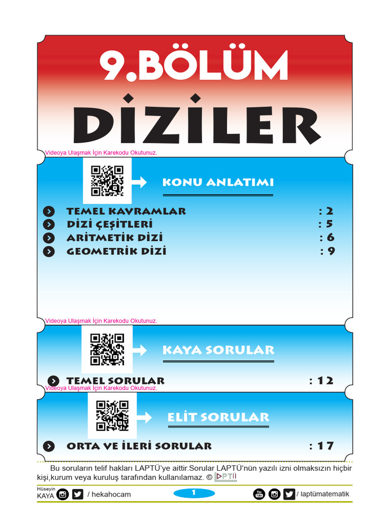 9 - Diziler | PDF