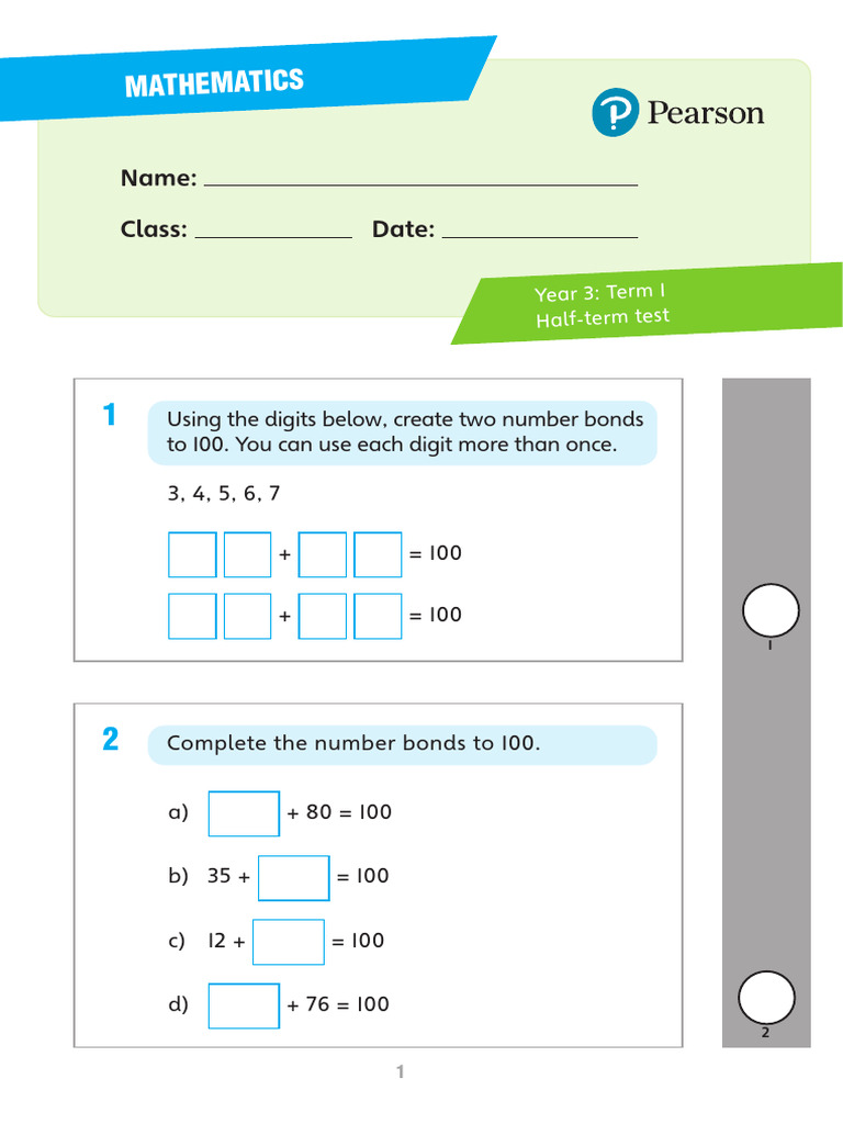 Ip PT Ip Maths Y3 t1ht2023 | PDF | Numbers | Mathematics