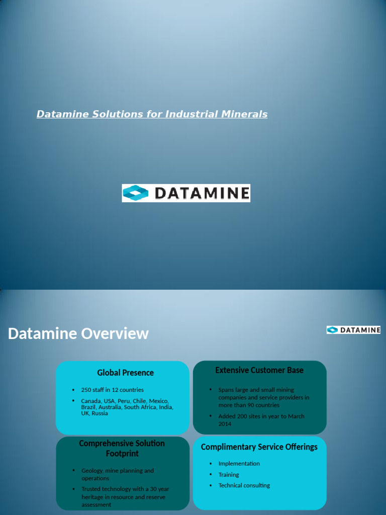 Data Mine Solutions Fords and Im | PDF