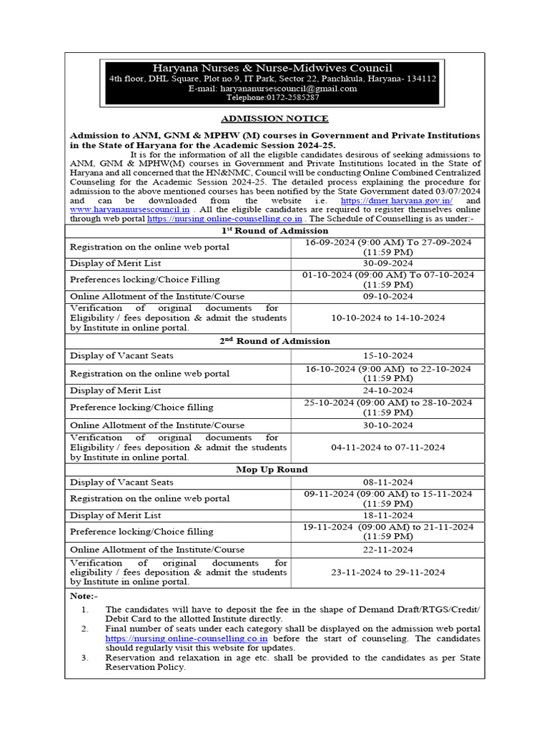 Anm-Gnm - MPHW Admission | PDF | Justice | Finance & Money Management